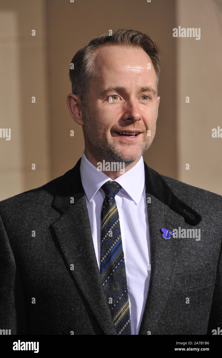 LOS ANGELES, CA - DECEMBER 9, 2014: Singer Billy Boyd at the Los ...
