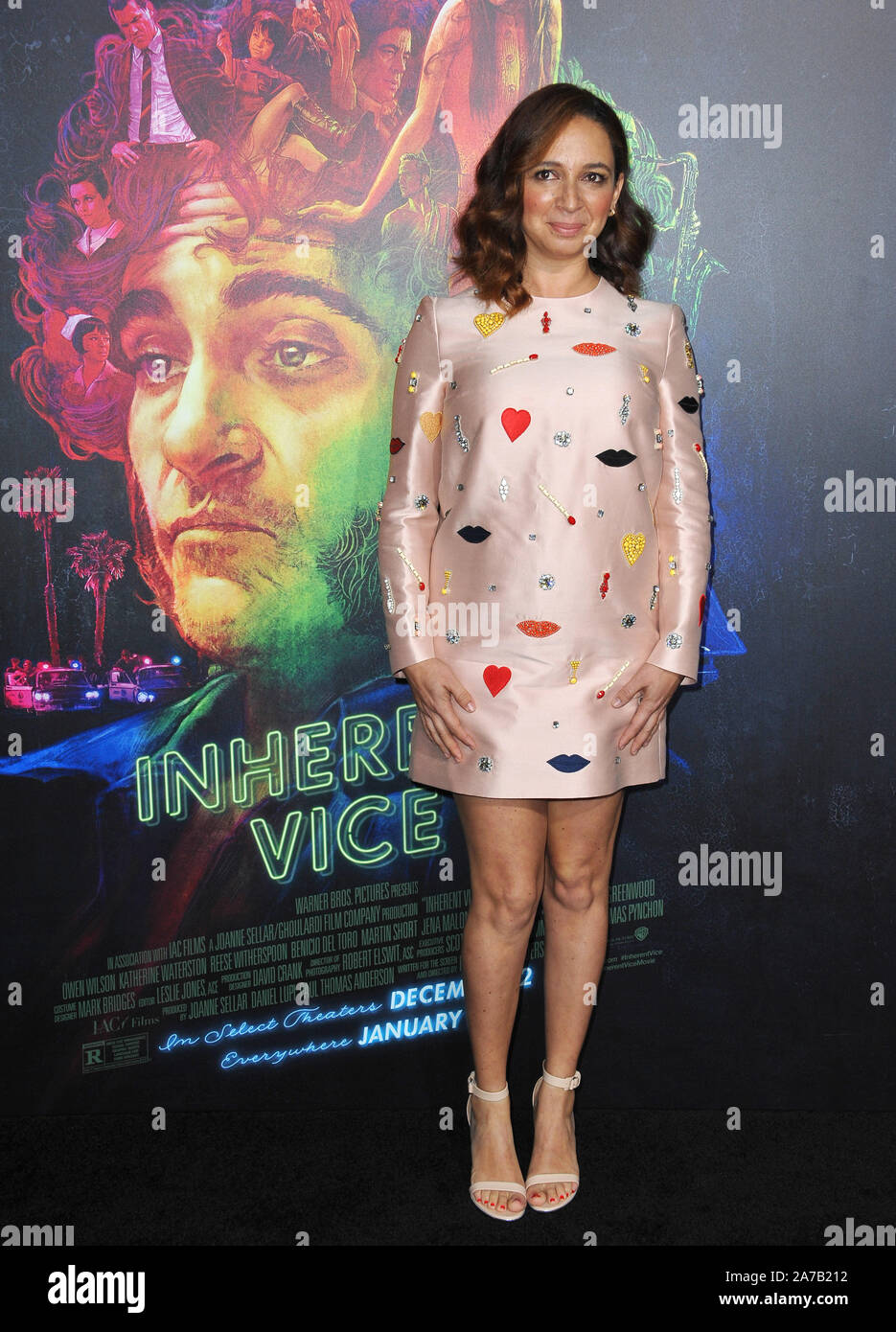 LOS ANGELES, CA - DECEMBER 10, 2014: Maya Rudolph at the Los Angeles ...