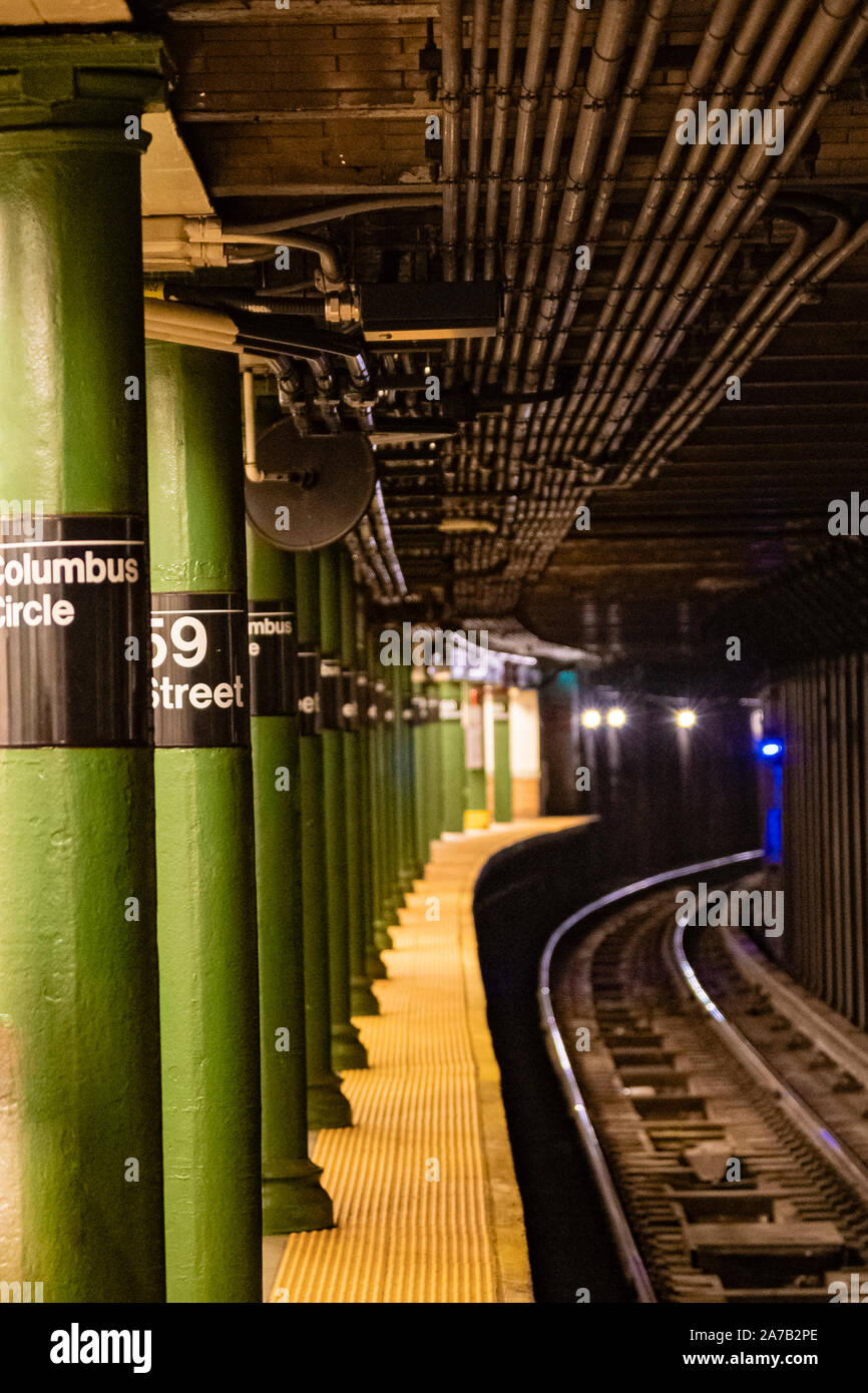 Subway in New york city Stock Photo - Alamy