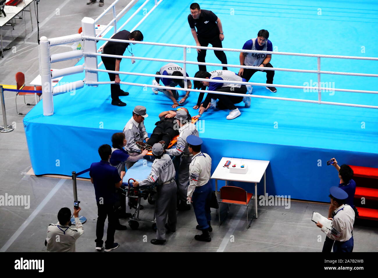 Tokyo, Japan. 31st Oct, 2019. ?General view Boxing : READY STEADY TOKYO ...