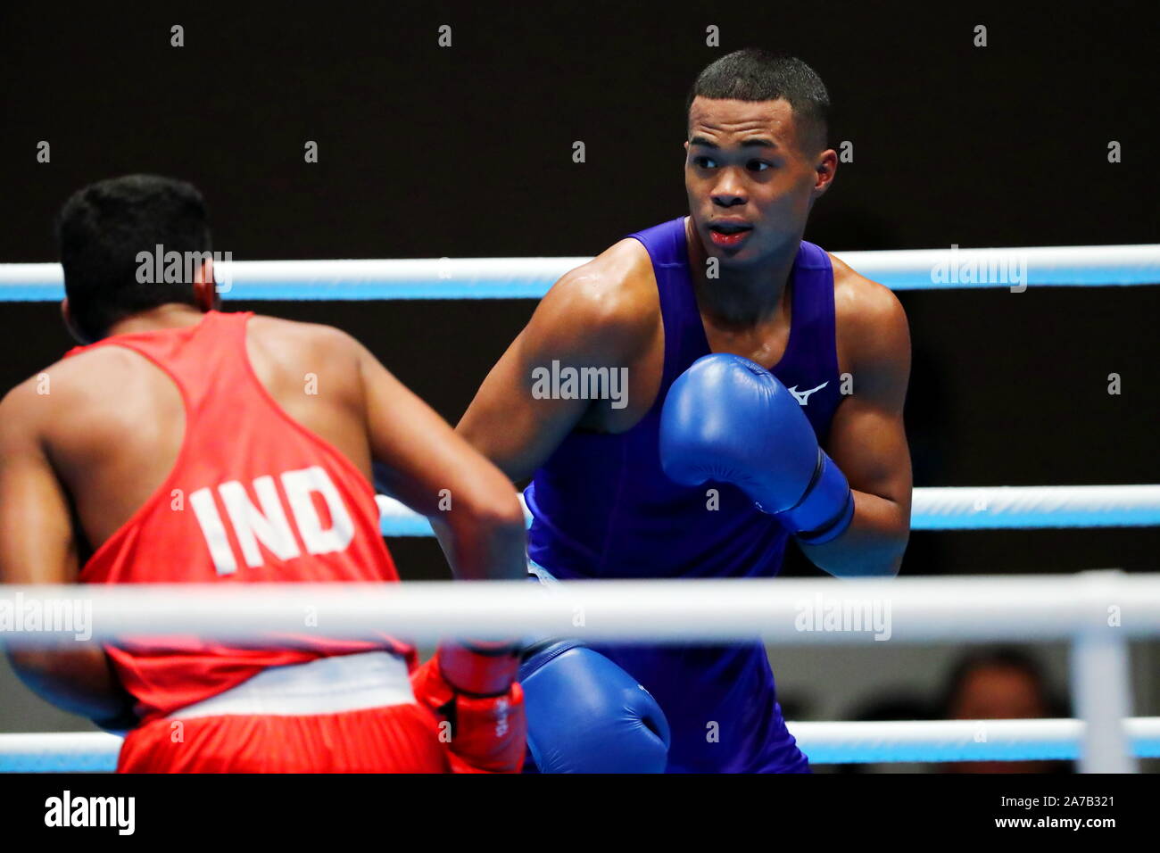 Tokyo, Japan. 31st Oct, 2019. Sewon Okazawa (JPN) Boxing : READY STEADY ...