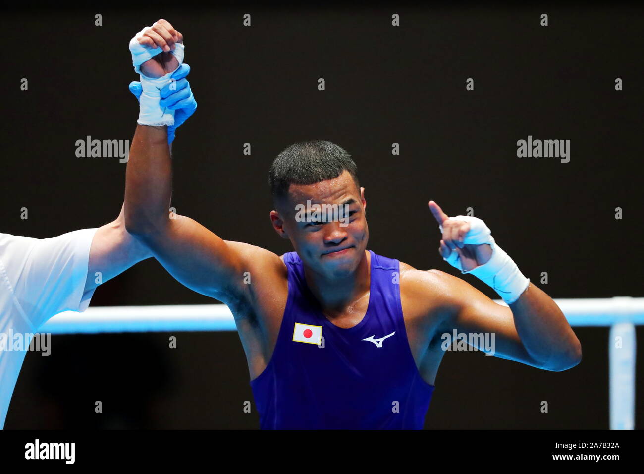 Tokyo, Japan. 31st Oct, 2019. Sewon Okazawa (JPN) Boxing : READY STEADY ...