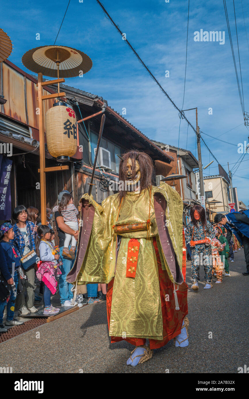 Demon (Oni); is not evil but the symbol of mysterious power Stock Photo ...