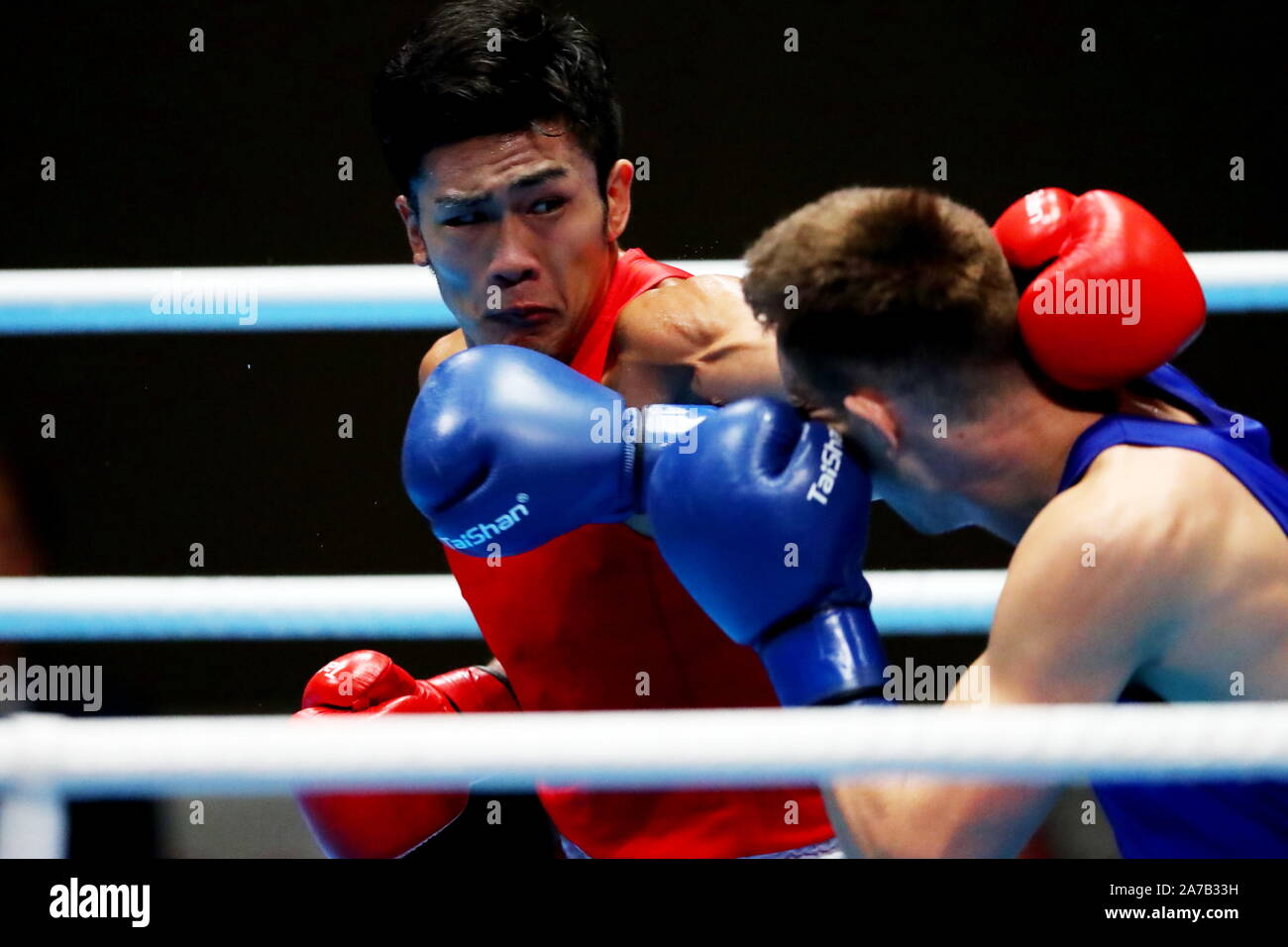 Tokyo, Japan. 31st Oct, 2019. Yuito Moriwaki (JPN) Boxing : READY ...
