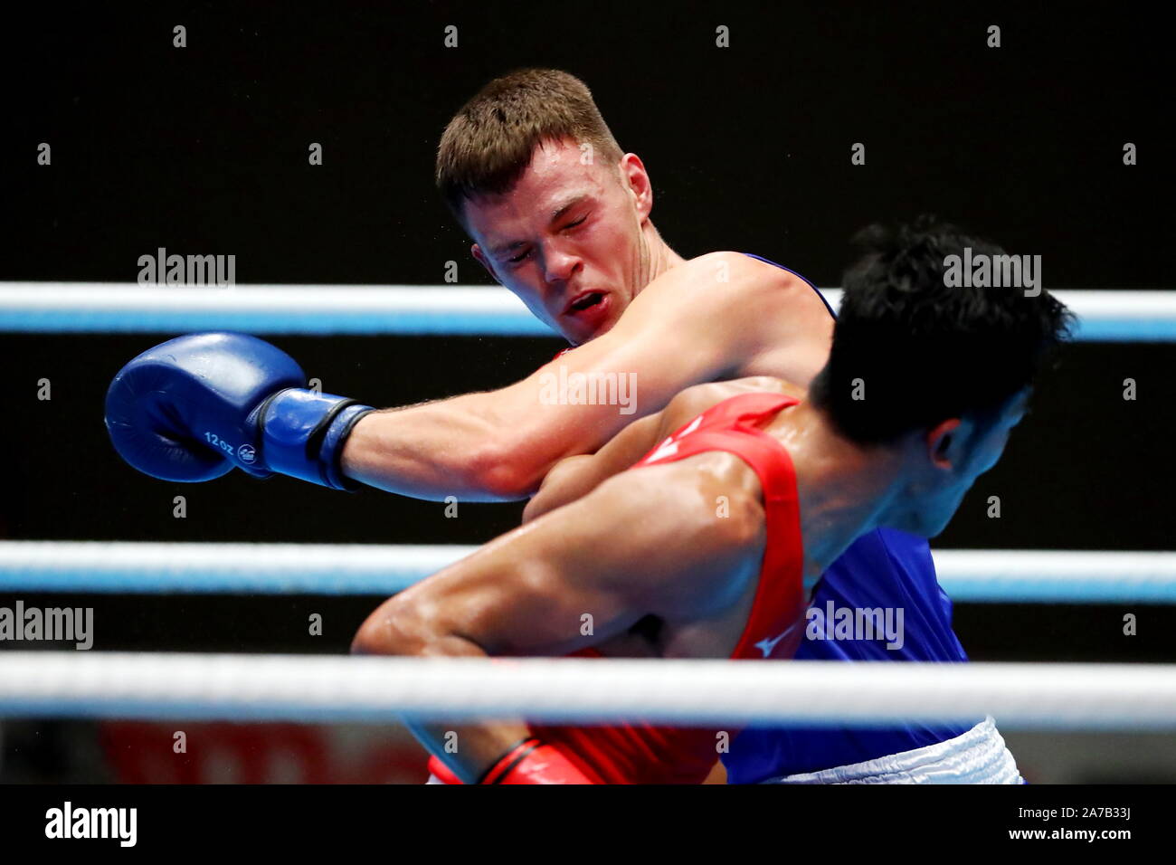 Tokyo, Japan. 31st Oct, 2019. Lewis Richardson (GBR) Boxing : READY ...