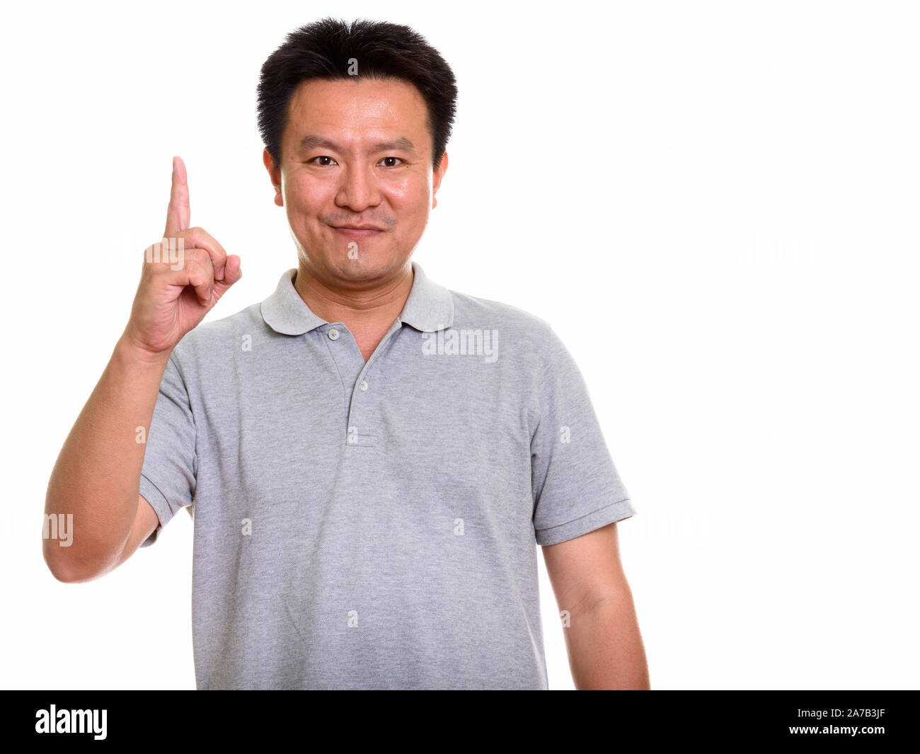 Japanese pointing finger hi-res stock photography and images - Alamy