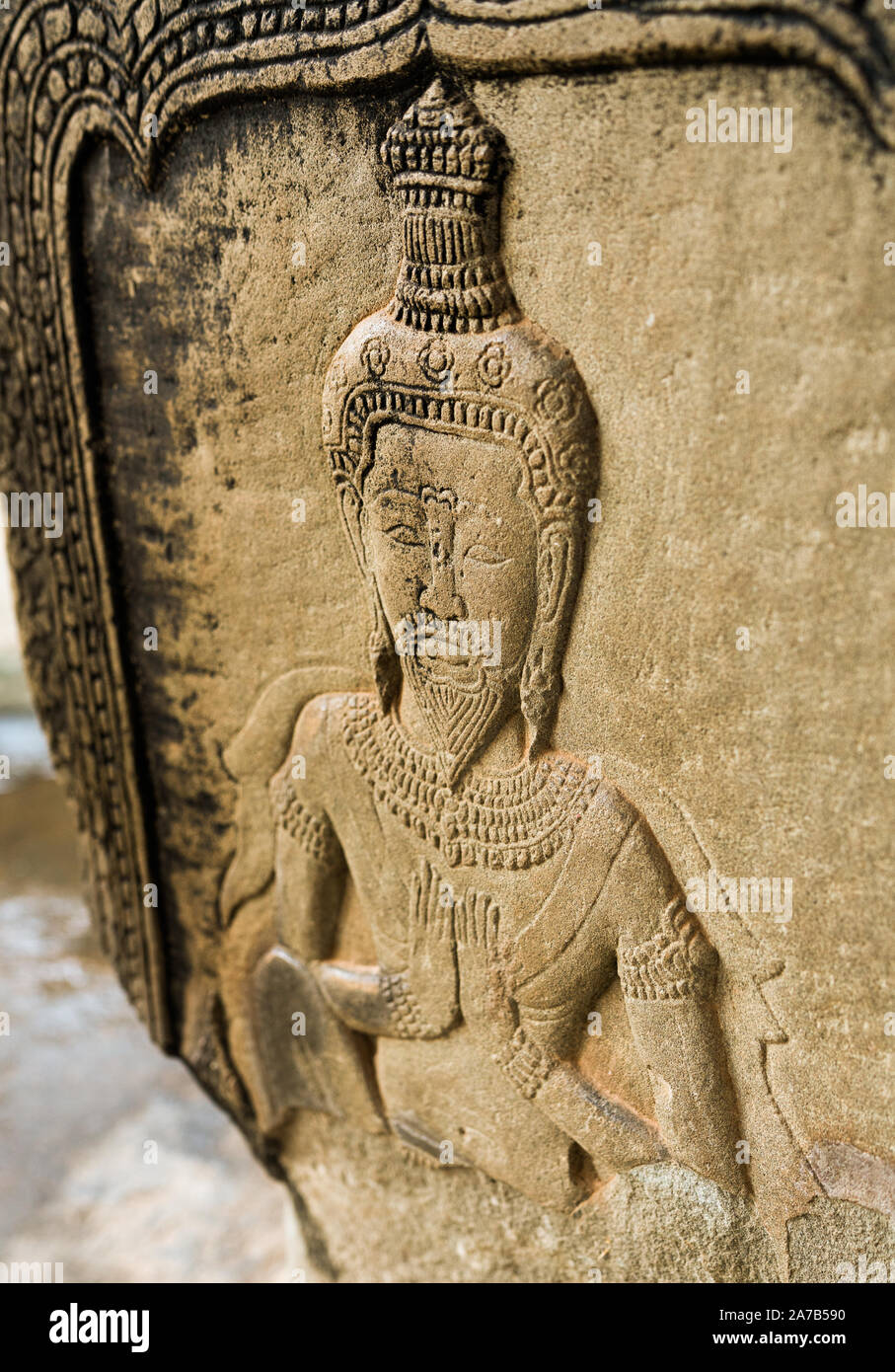 Carving of goddess hi-res stock photography and images - Alamy