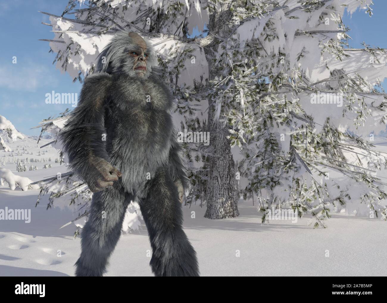 Abominable Snowman Yeti High Resolution Stock Photography and Images ...