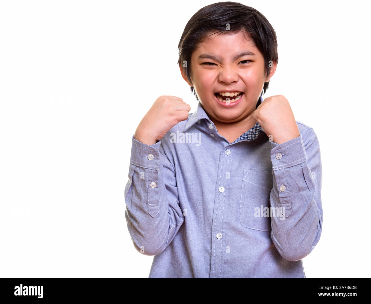 Child cheering hi-res stock photography and images - Alamy
