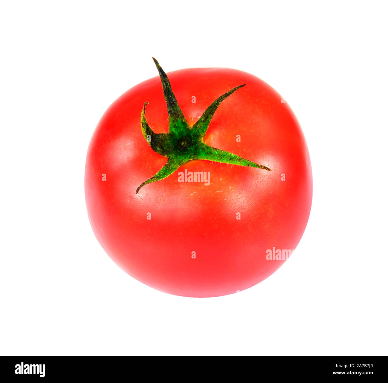 Fresh tomato isolated on white background Stock Photo - Alamy