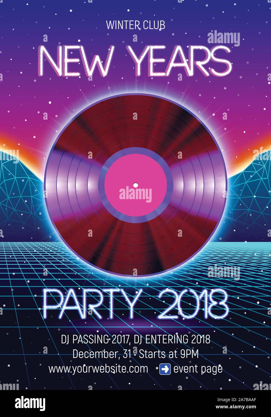 Years 80s Stock Vector Images - Alamy