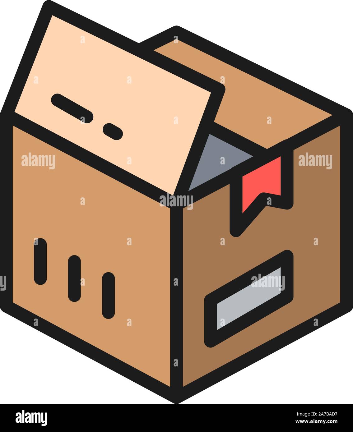 Worldwide delivery color line Stock Vector Images - Alamy