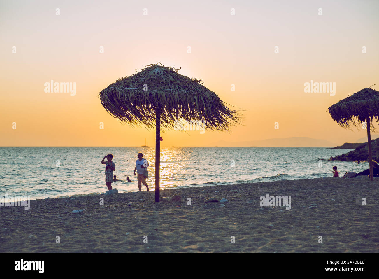 Golden sun athens hi-res stock photography and images - Alamy