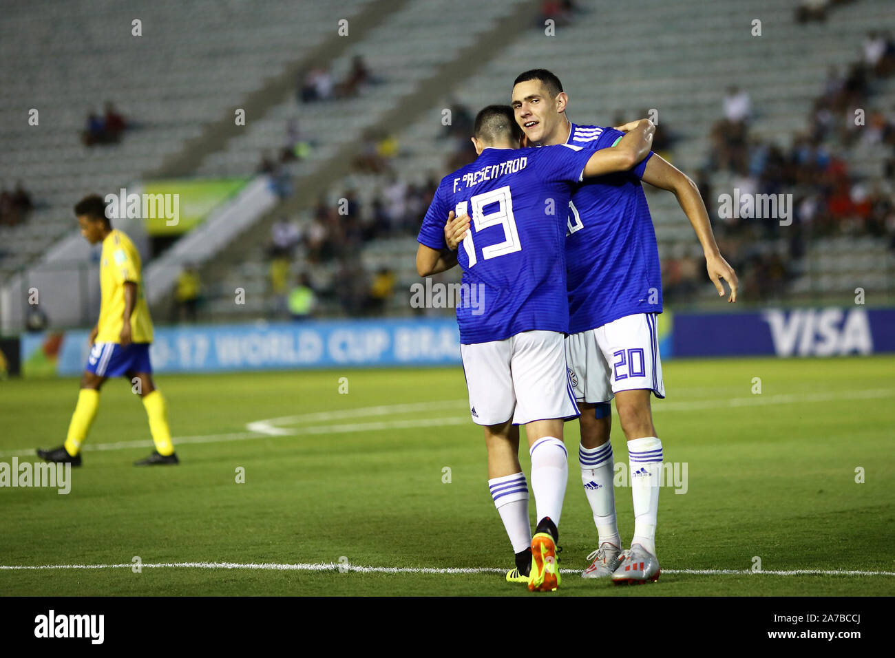 31st October 2019; Bezerrao Stadium, Brasilia, Distrito Federal, Brazil ...