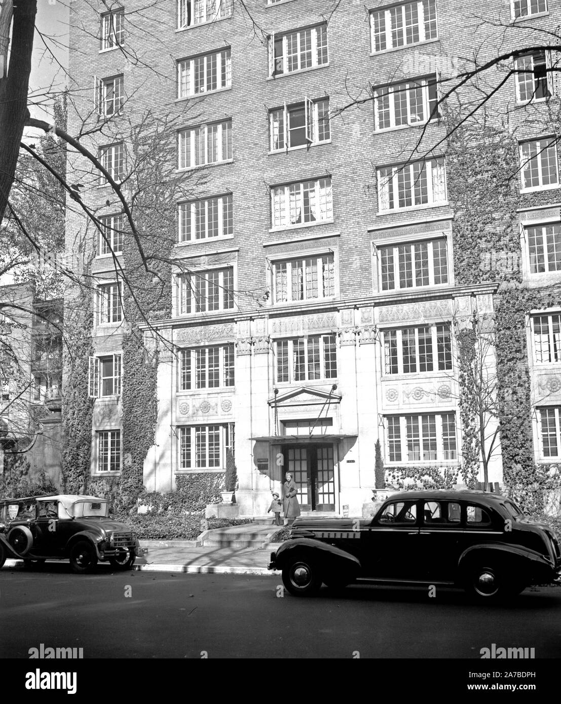 An apartment building near Connecticut Avenue in Washington D.C. ca ...