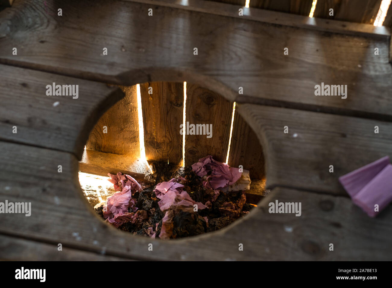 Camping Toilet Vintage High Resolution Stock Photography and Images - Alamy