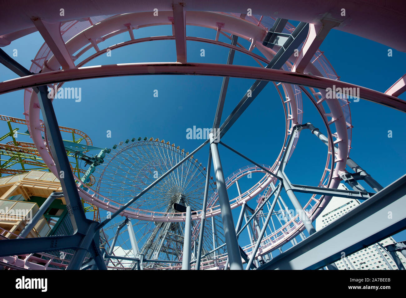 Cosmo World, Yokohama, Japan, Asia Stock Photo - Alamy
