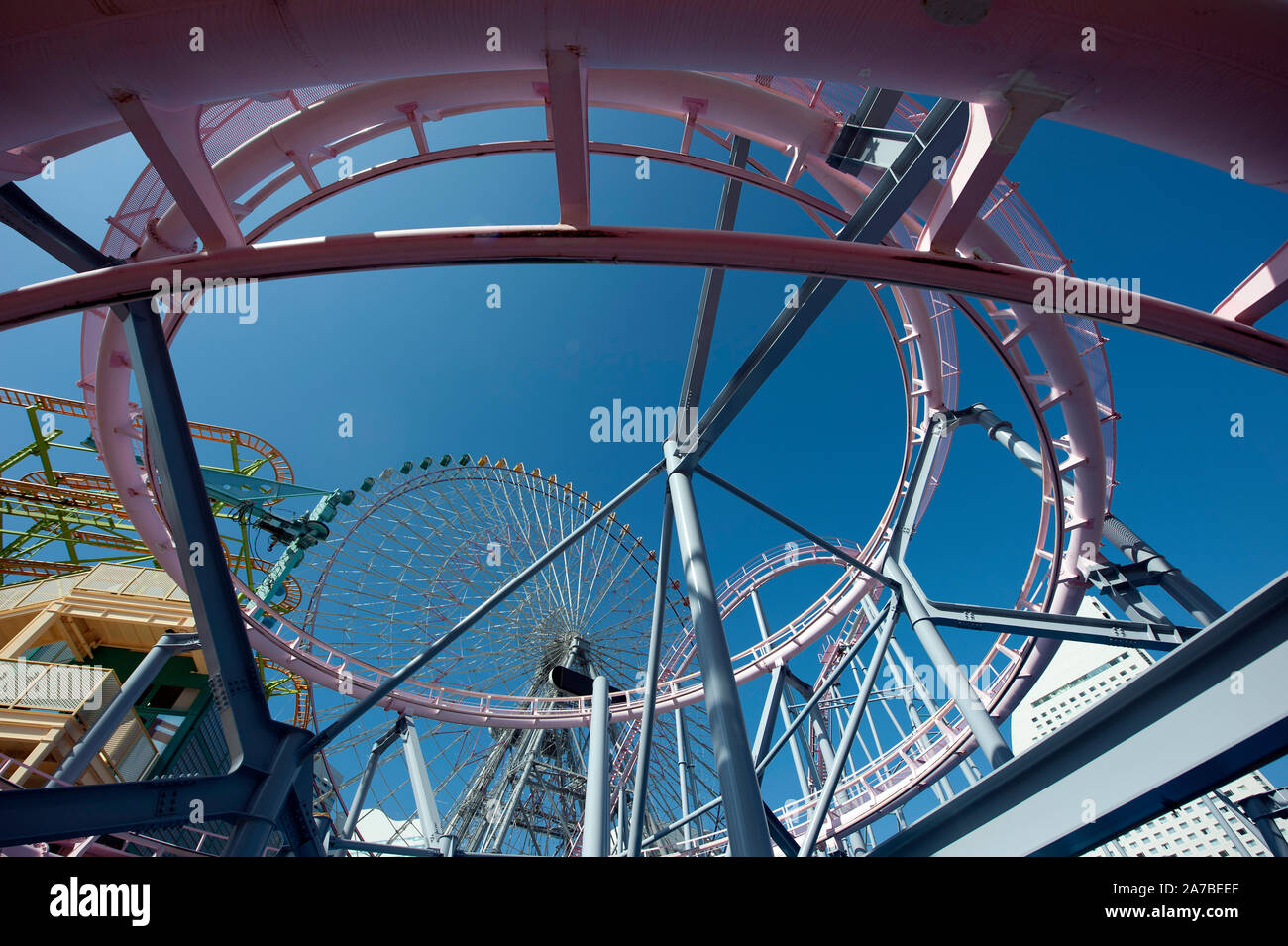 Cosmo World, Yokohama, Japan, Asia Stock Photo - Alamy