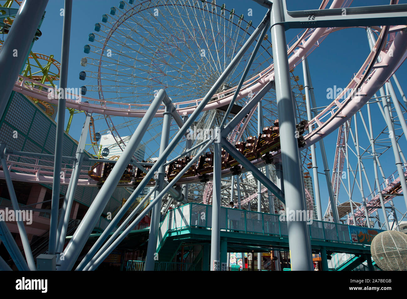 Cosmo World, Yokohama, Japan, Asia Stock Photo - Alamy