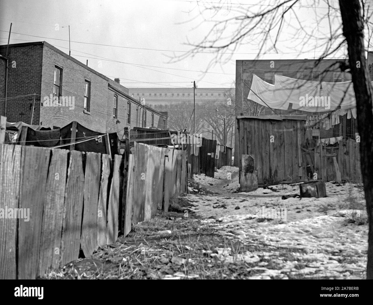 Slums in Washington D.C. which are in view of the Capitol will be ...