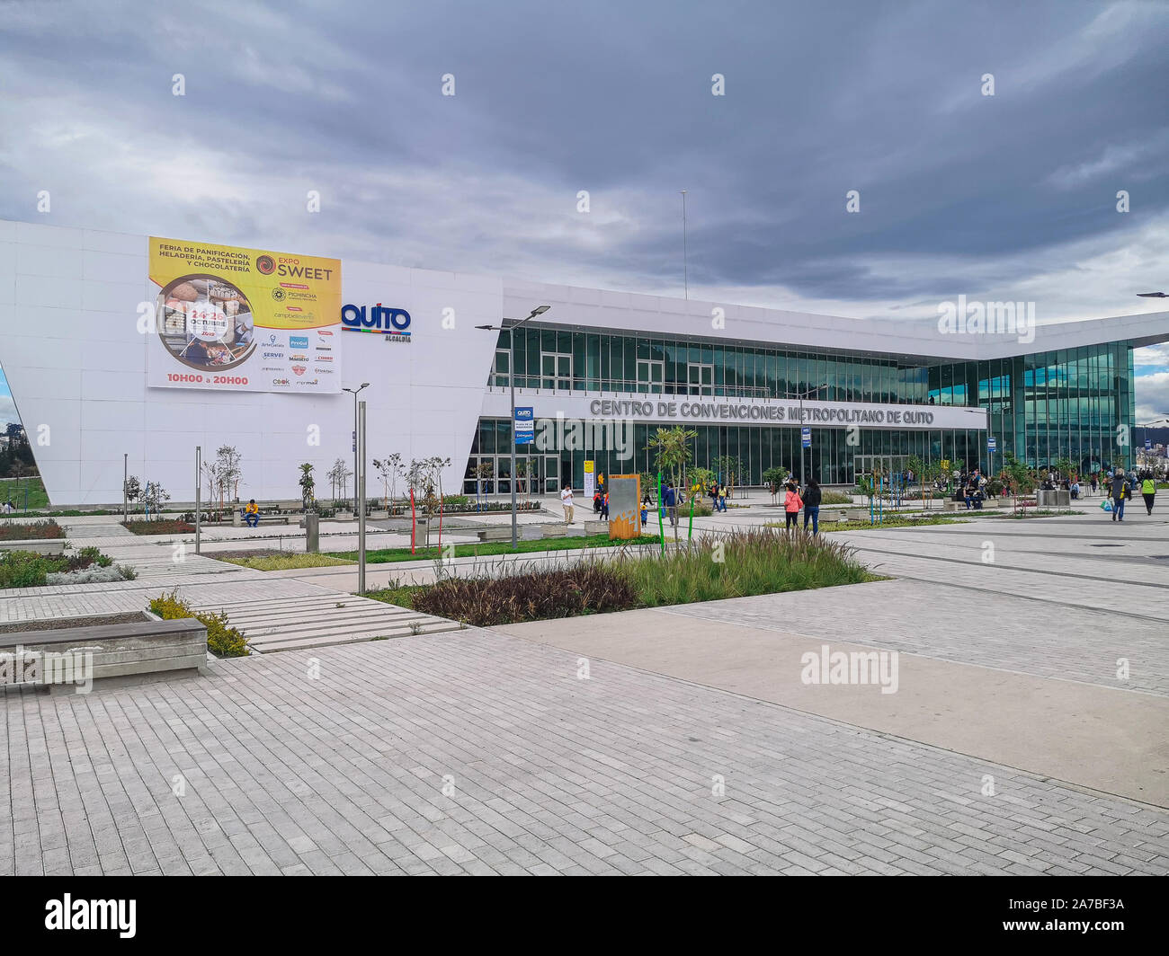 Quito, Pichincha Ecuador - October 25, 2019: Bicentennial Event Center ...