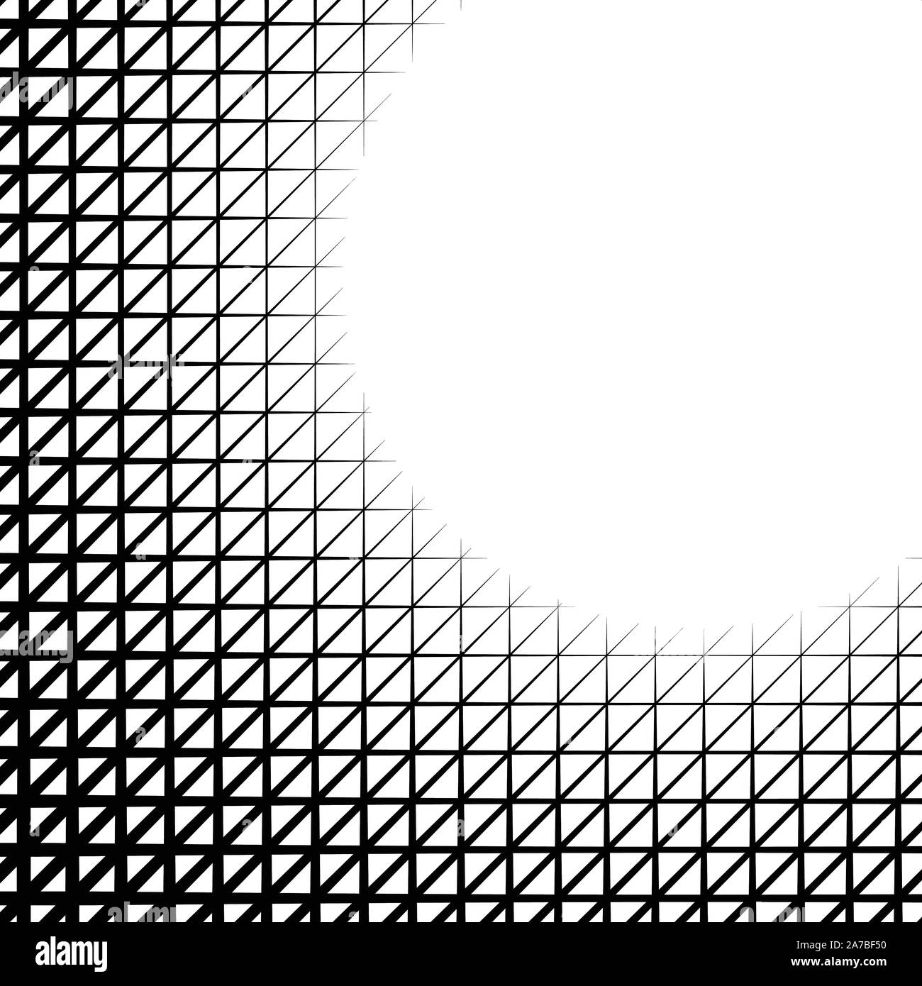 Background with gradient of triangle shaped cells grid Stock Vector ...