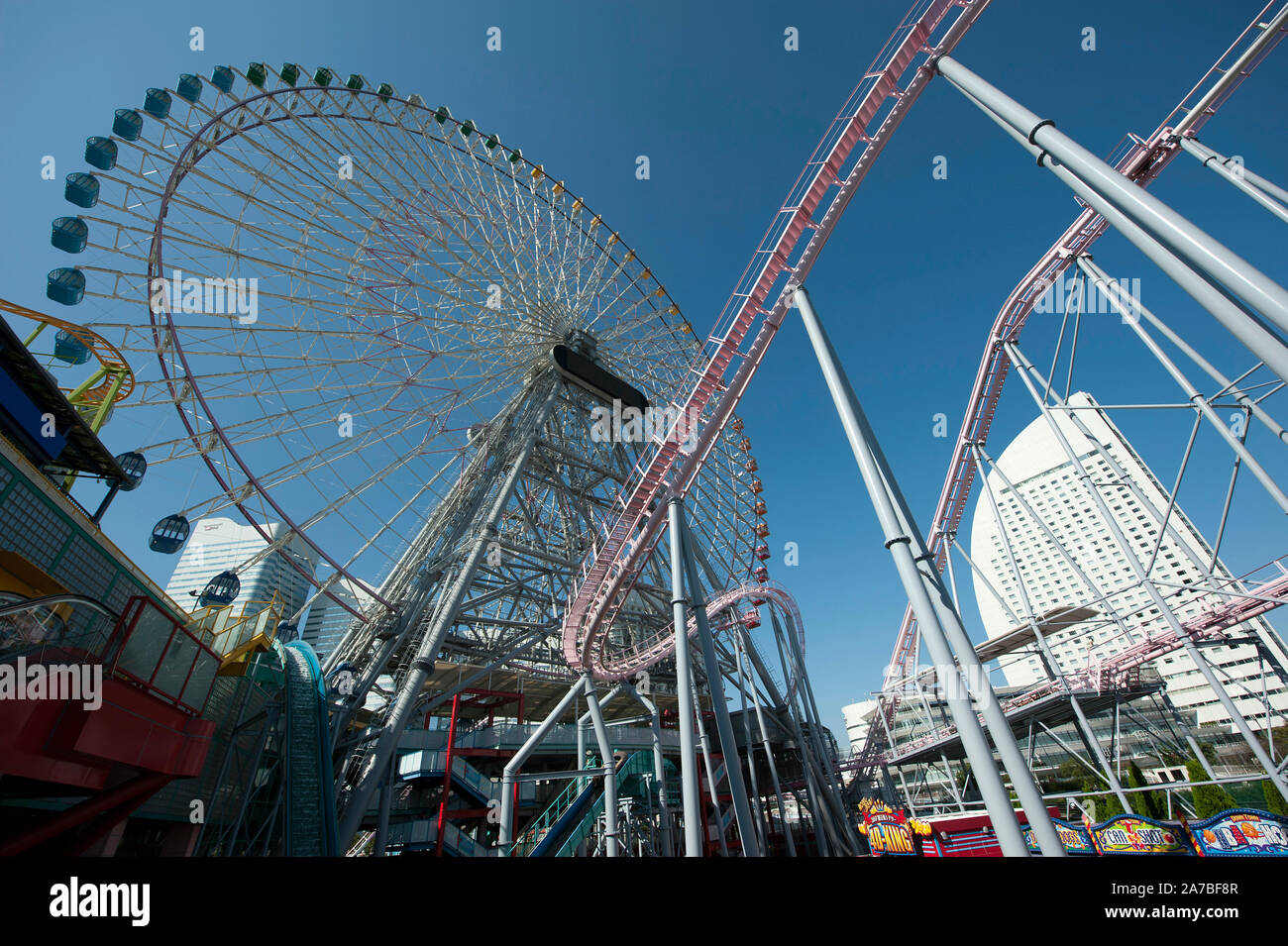 Cosmo World, Yokohama, Japan, Asia Stock Photo - Alamy