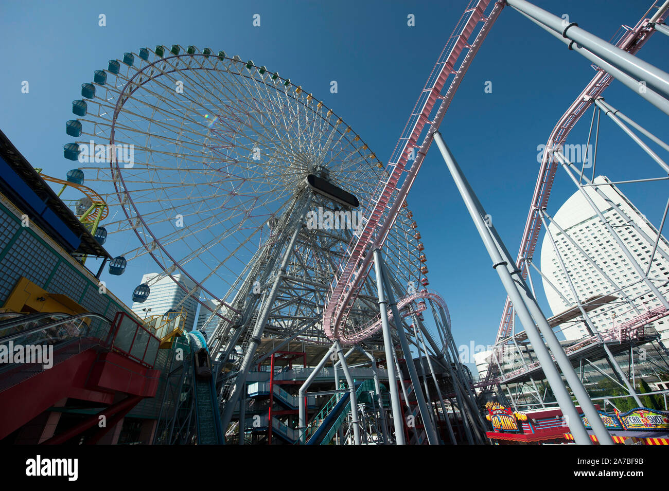 Cosmo World, Yokohama, Japan, Asia Stock Photo - Alamy