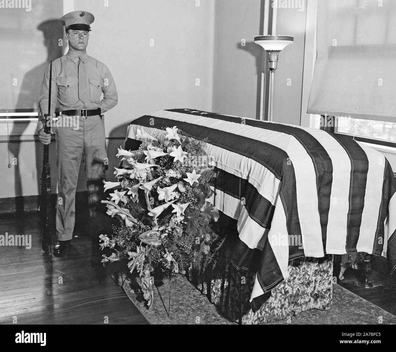 1930s funeral casket hi-res stock photography and images - Alamy