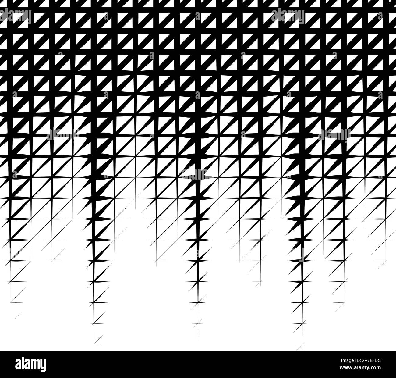 Background with gradient of triangle shaped cells grid Stock Vector Image & Art - Alamy