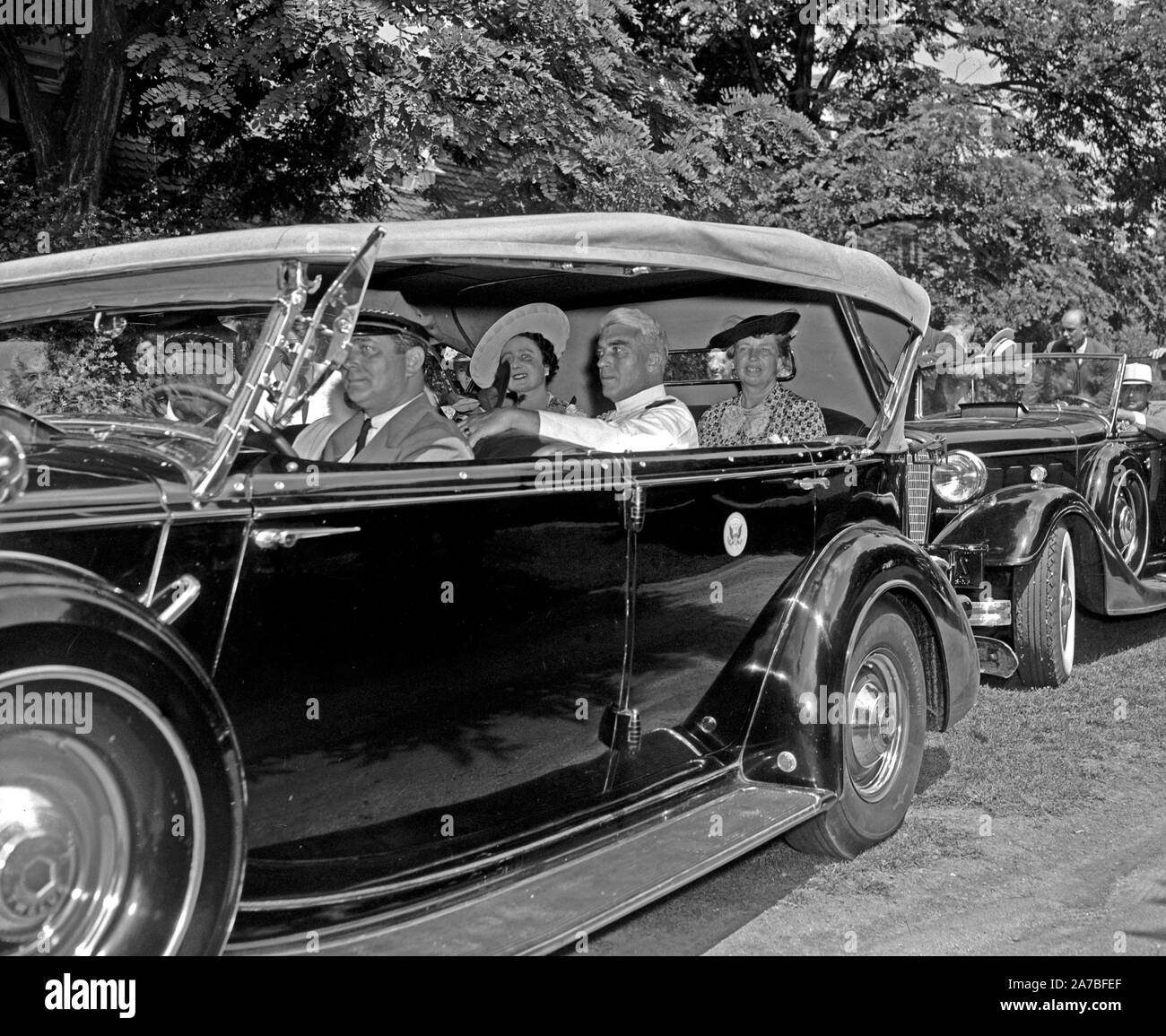 King and Queen of England visiting Washington D.C. ca. 1938 or 1939 ...