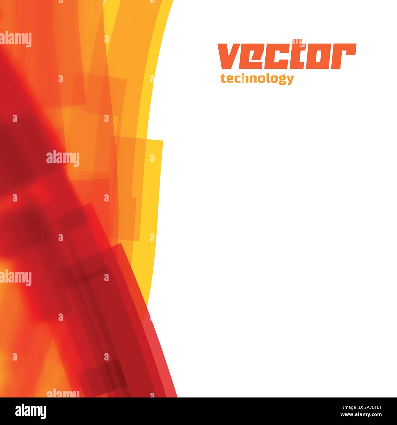 Vector background with orange blurred lines Stock Vector Image & Art ...