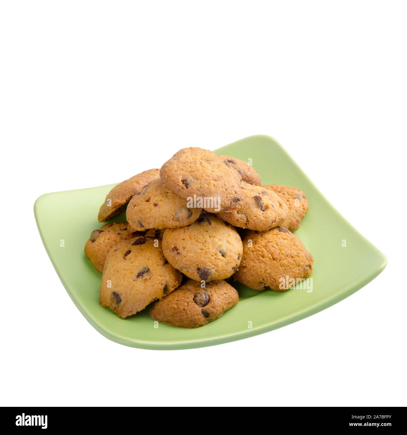 Cookies or Chocolate chips cookies with concept design Stock Photo - Alamy