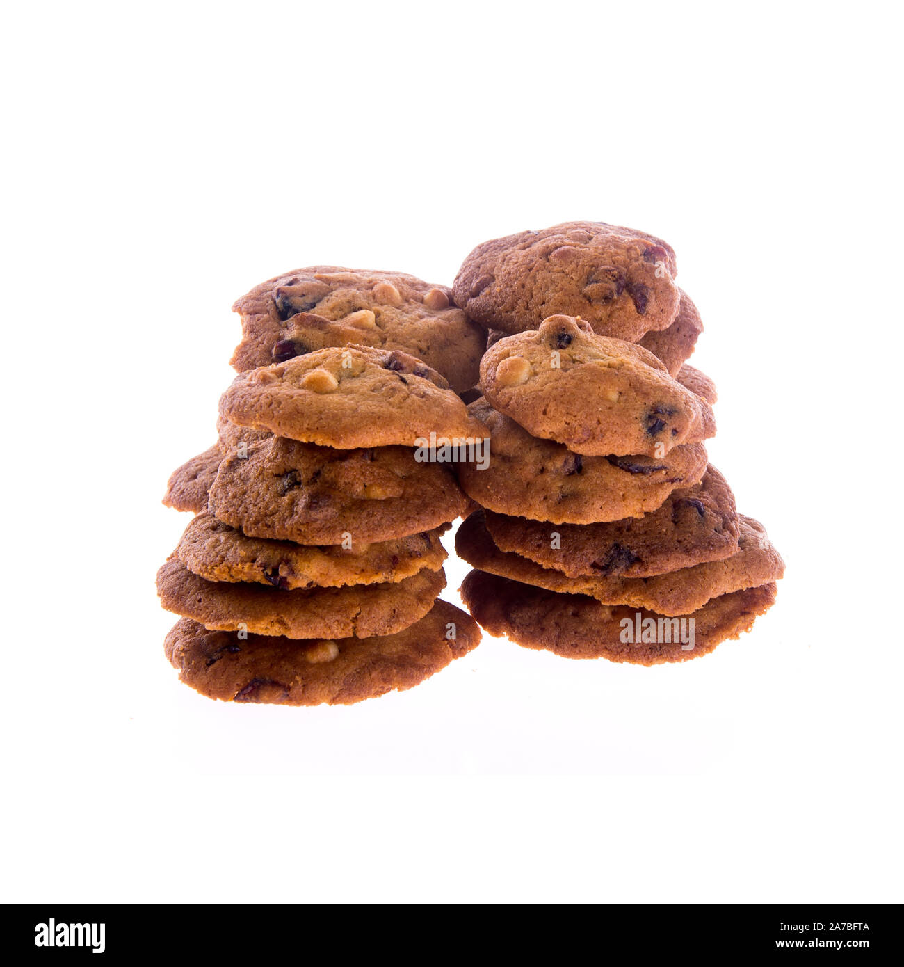 Cookies or Chocolate chips cookies with concept design Stock Photo - Alamy