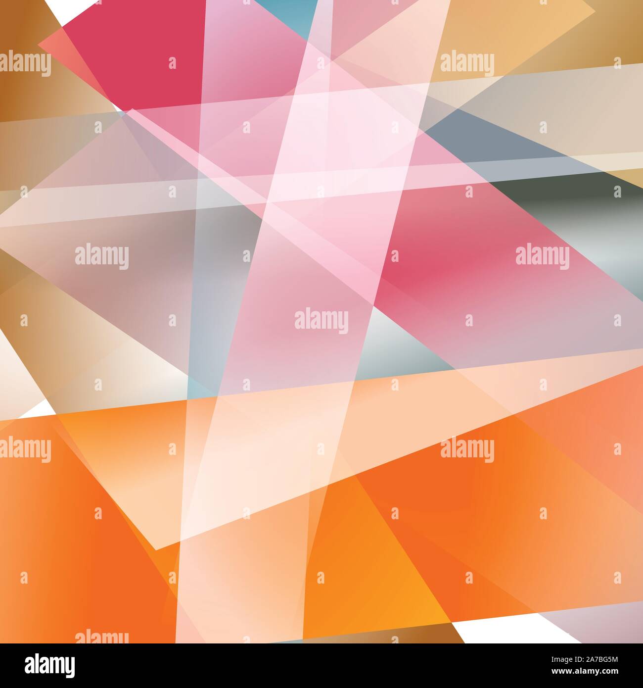 Abstract background with colorful overlapping layers Stock Vector Image & Art - Alamy