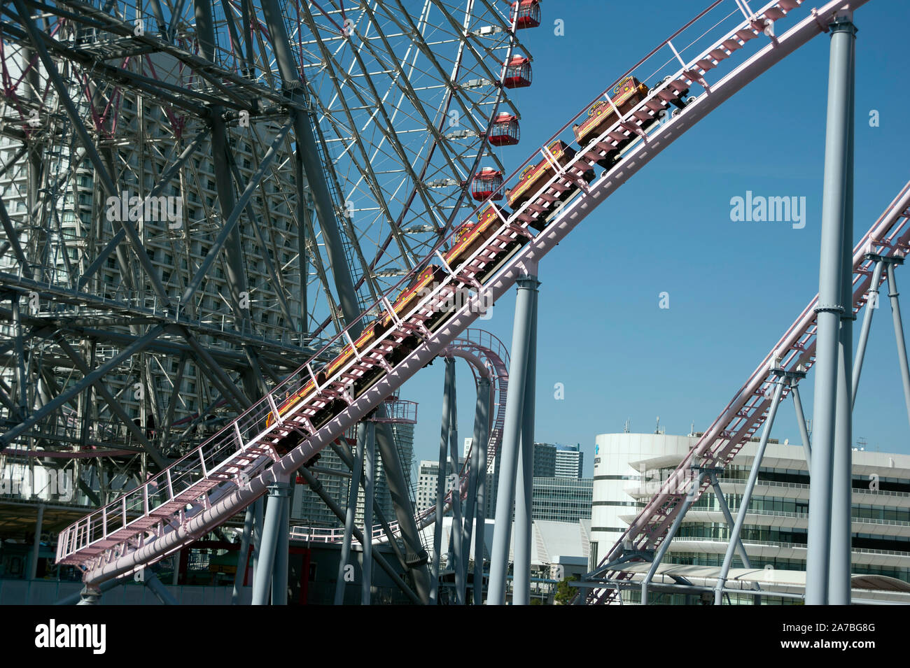 Cosmo World, Yokohama, Japan, Asia Stock Photo - Alamy
