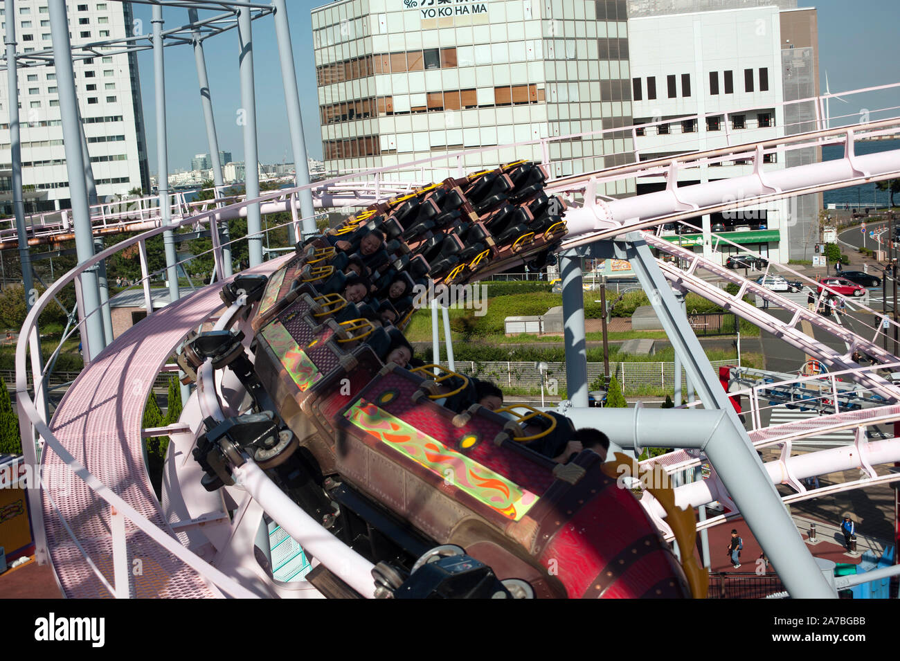 Cosmo World, Yokohama, Japan, Asia Stock Photo - Alamy