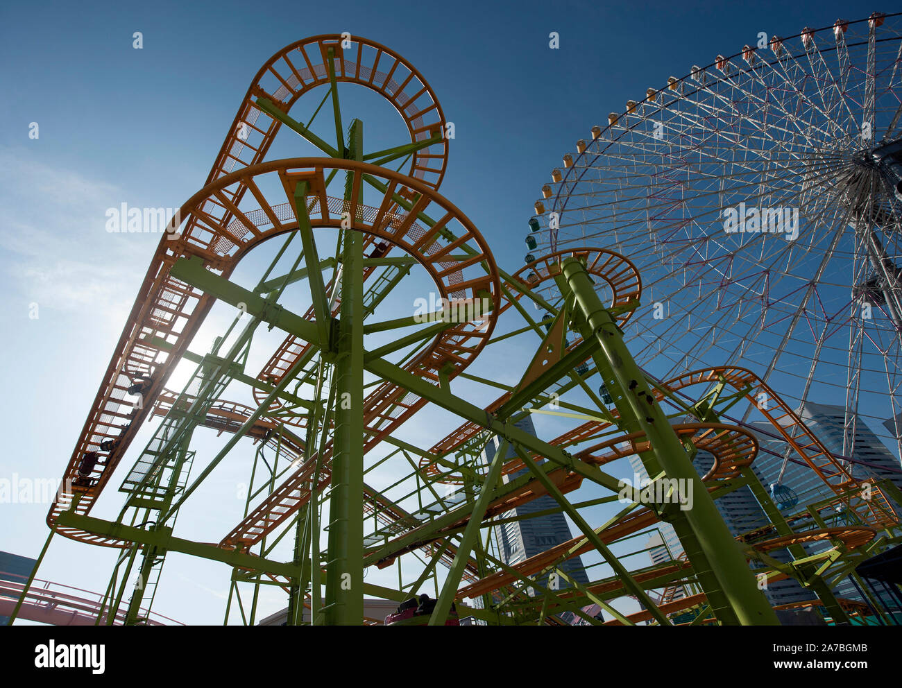 Cosmo World, Yokohama, Japan, Asia Stock Photo - Alamy