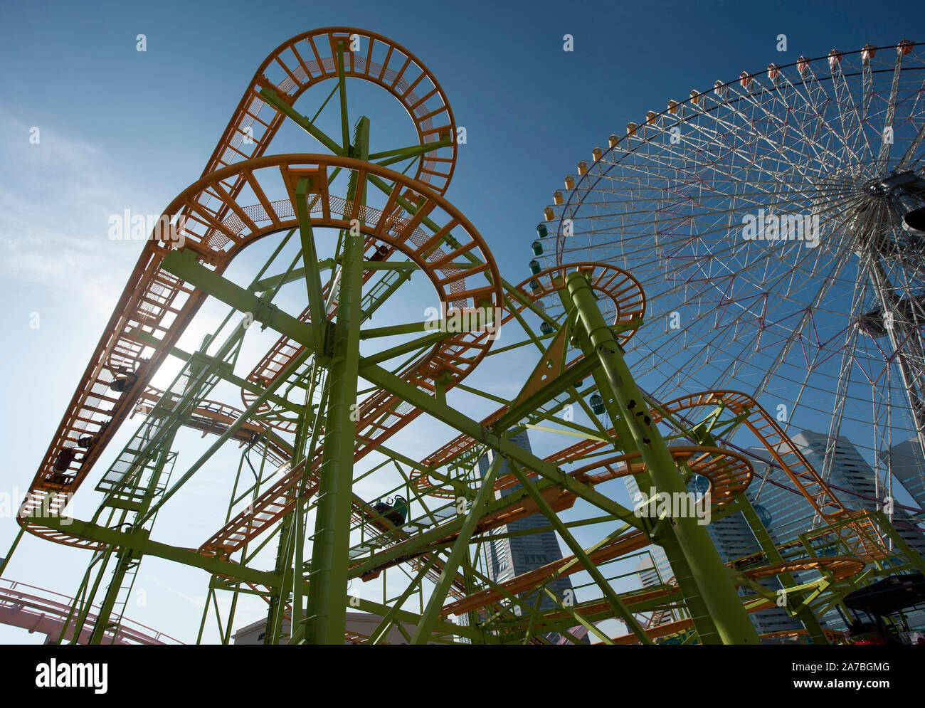 Cosmo World, Yokohama, Japan, Asia Stock Photo - Alamy
