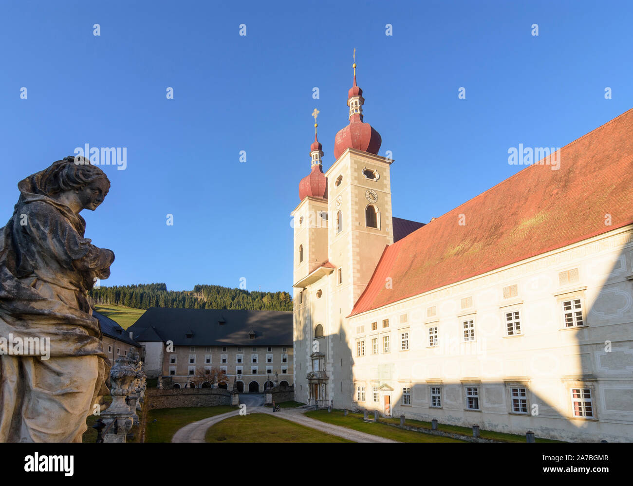 St lambrechts abbey hi-res stock photography and images - Alamy