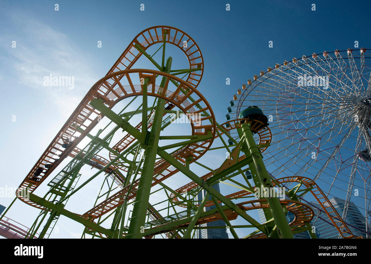 Cosmo World, Yokohama, Japan, Asia Stock Photo - Alamy