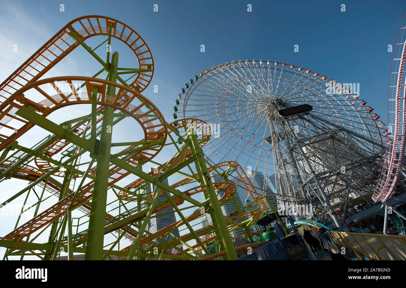 Cosmo World, Yokohama, Japan, Asia Stock Photo - Alamy