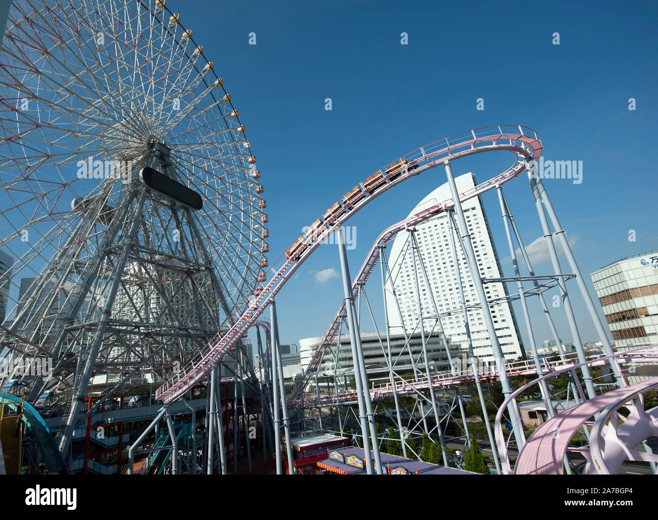 Cosmo World, Yokohama, Japan, Asia Stock Photo - Alamy