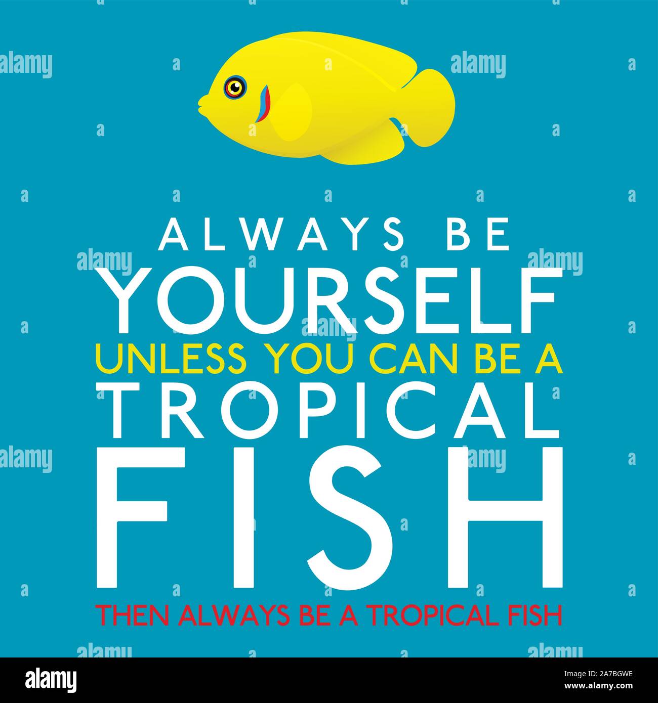 Underwater wrasse Stock Vector Images - Alamy