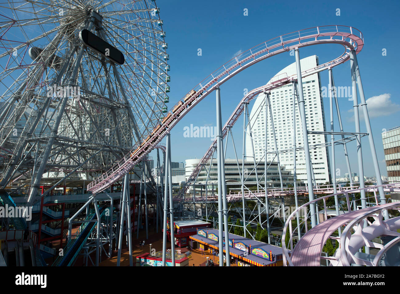 Cosmo World, Yokohama, Japan, Asia Stock Photo - Alamy