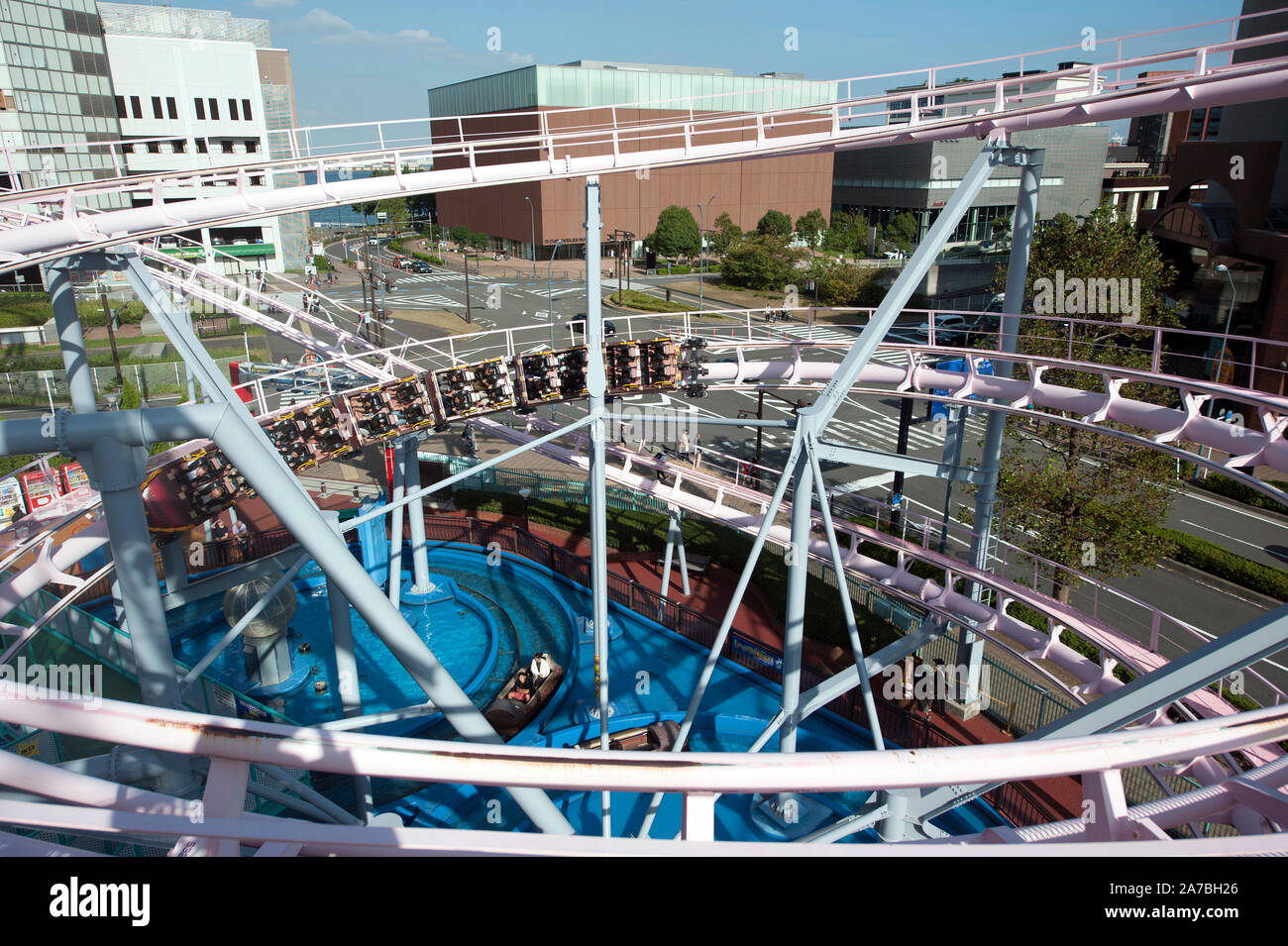 Cosmo World, Yokohama, Japan, Asia Stock Photo - Alamy