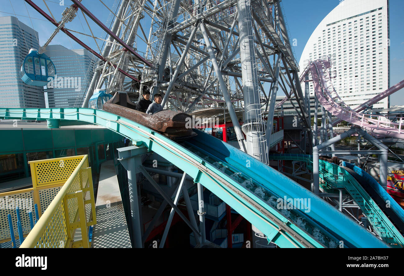Cosmo World, Yokohama, Japan, Asia Stock Photo - Alamy