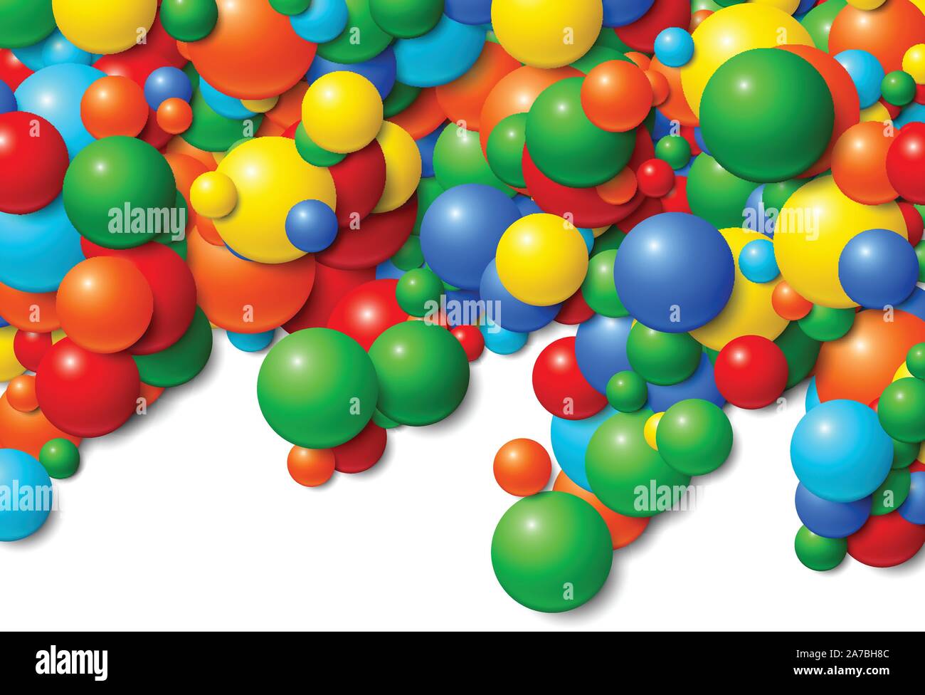 Green glass marble white background Stock Vector Images - Alamy