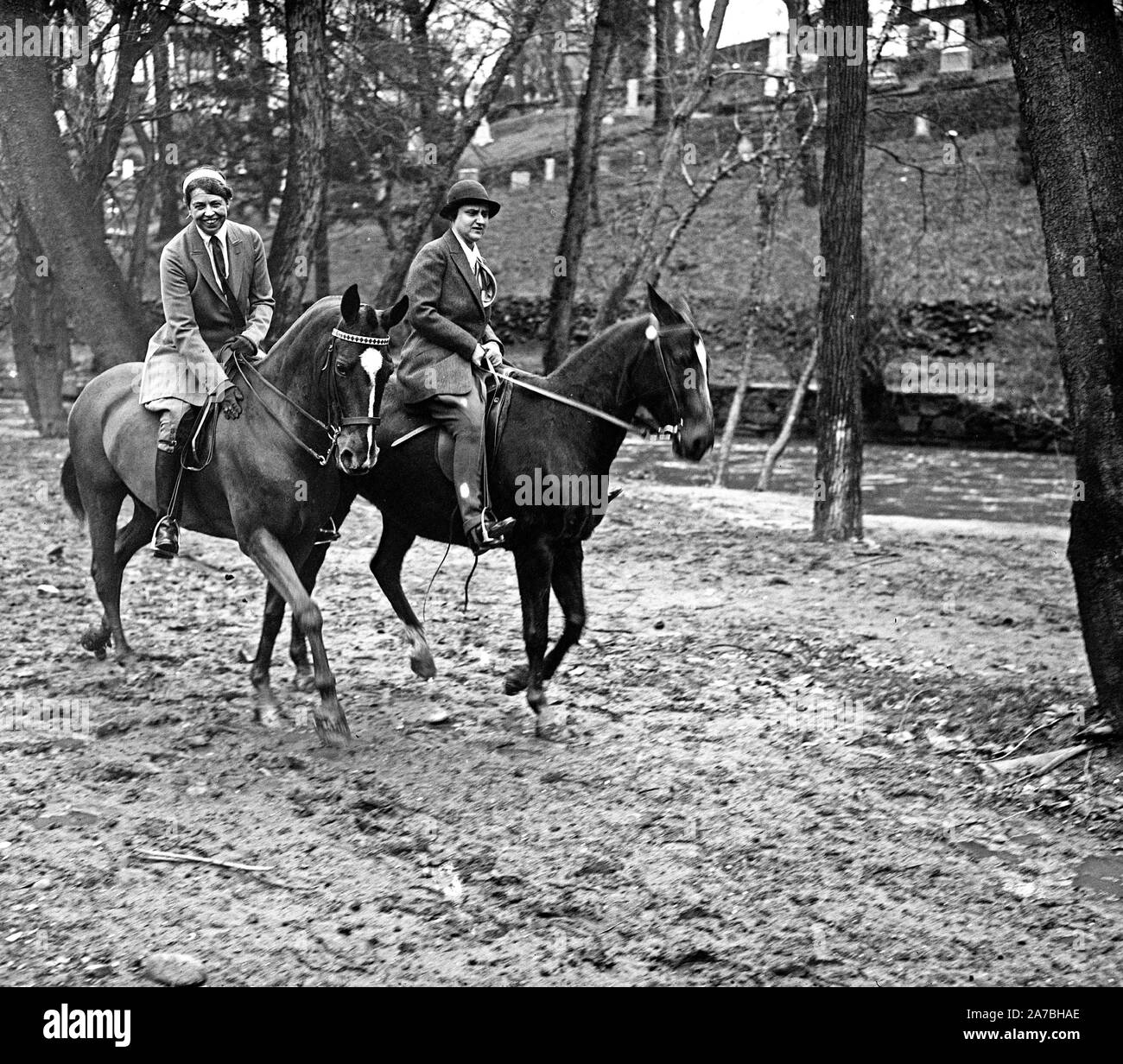 Photos of horseback riding Black and White Stock Photos & Images - Alamy