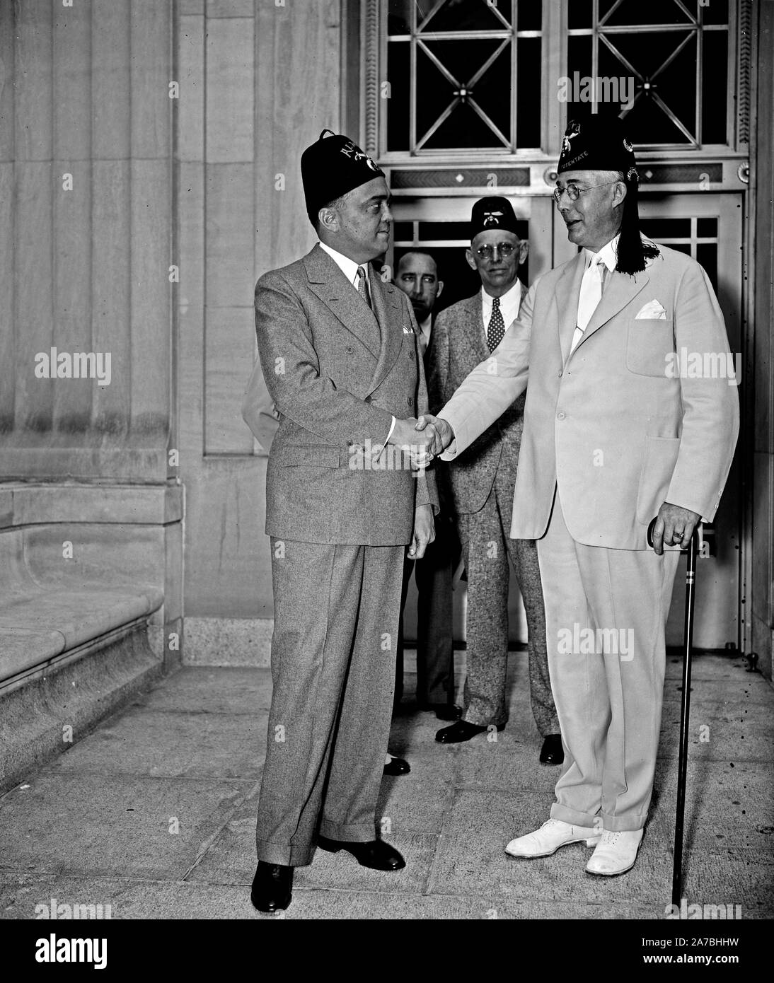 J. Edgar Hoover of Dept. of Justice. Imp. Potentate Dana S. Williams, 6 ...
